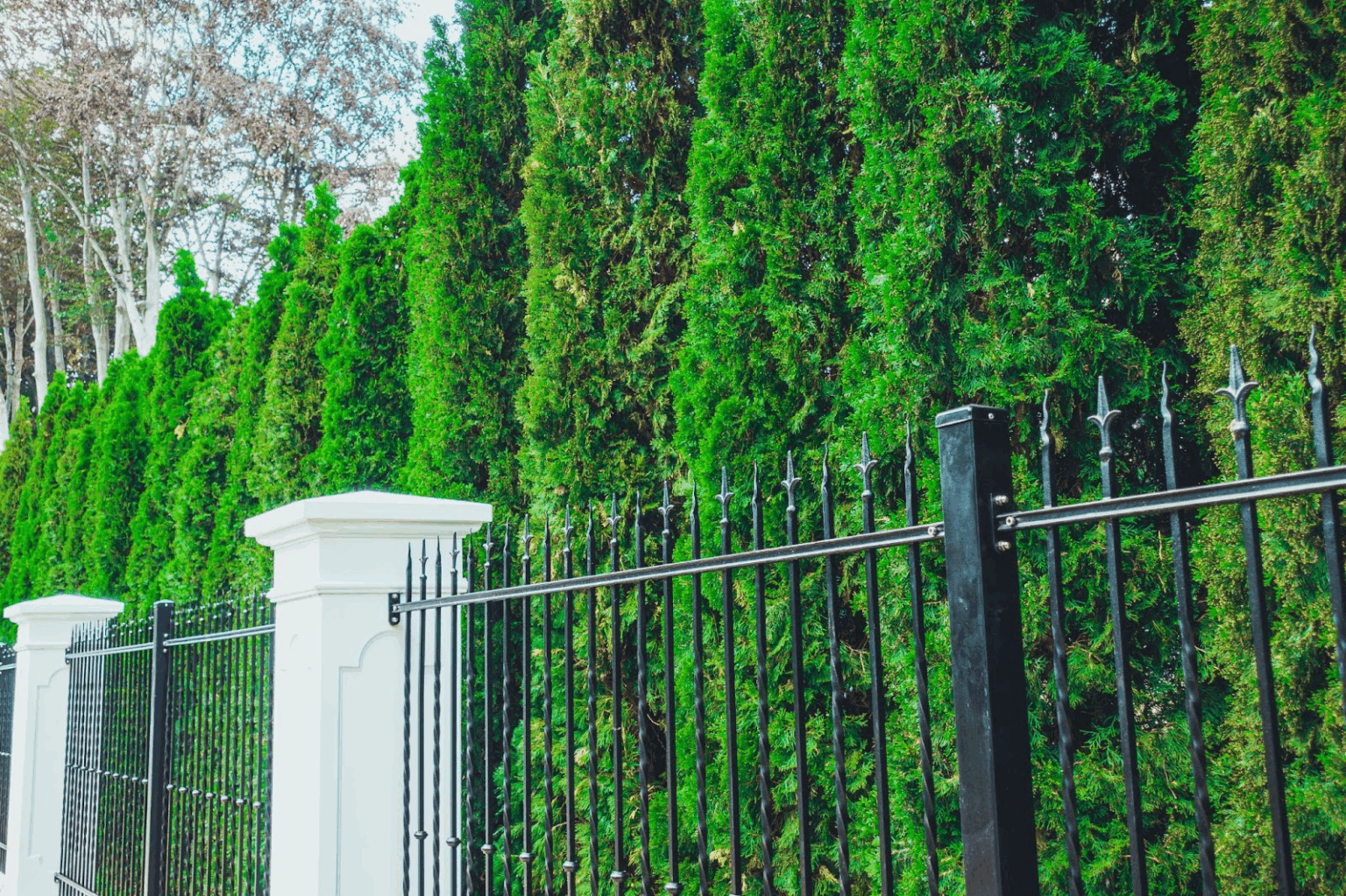 Steel Fence Posts for Vinyl, Wood, and Chain Link Fencing Systems